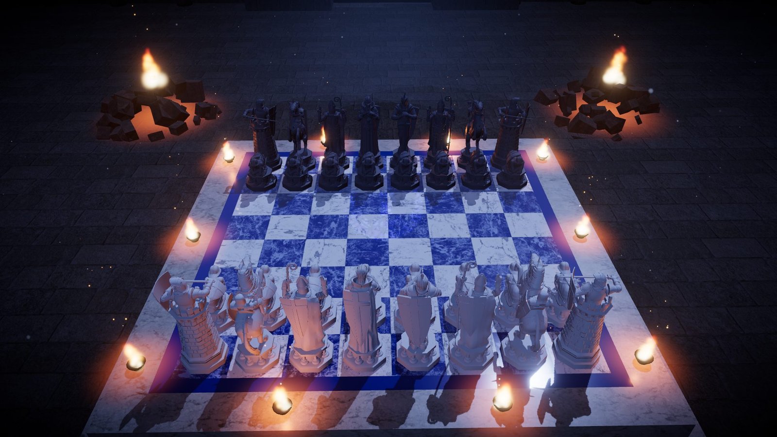 Wizard Chess: chess where the pieces fight